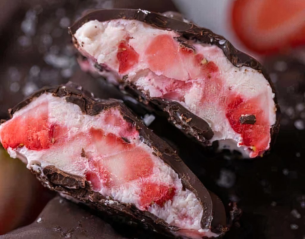 Strawberry Clusters – Blended Bites