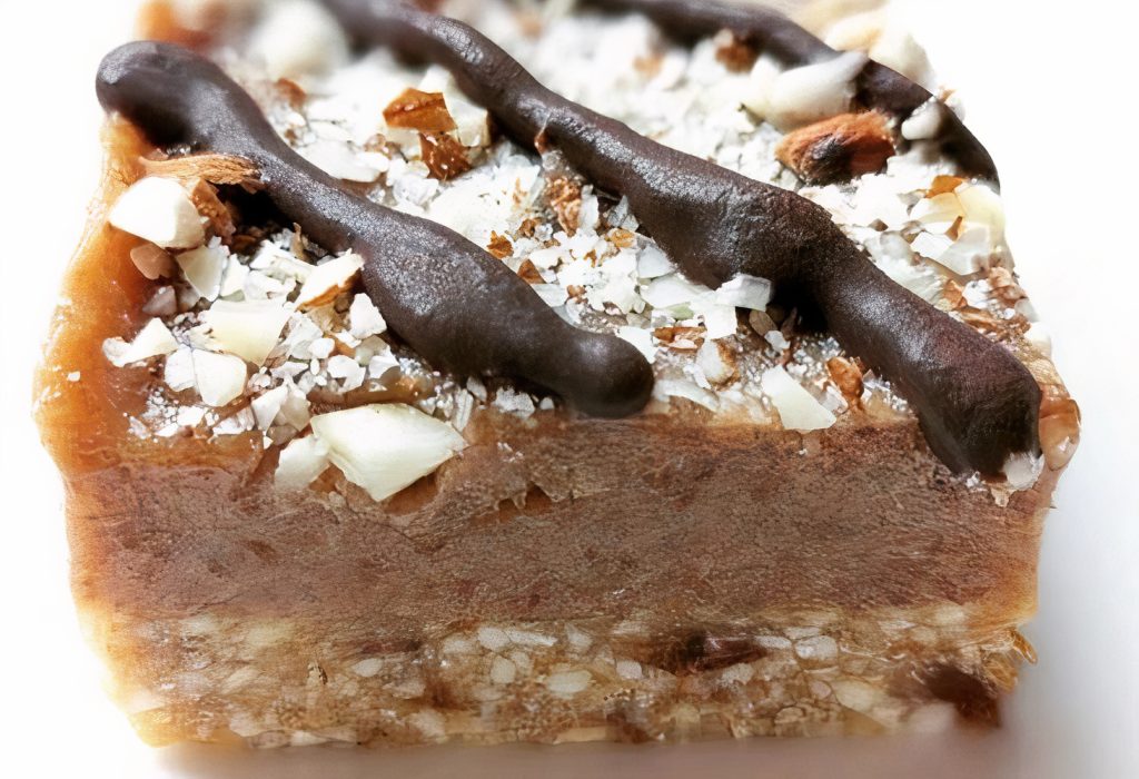 Caramel Peanut Butter Slice – Blended Bites