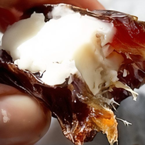 Coconut Butter Stuffed Dates – Blended Bites