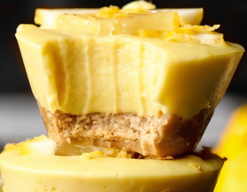Healthy Zesty Lemon Cups – Blended Bites