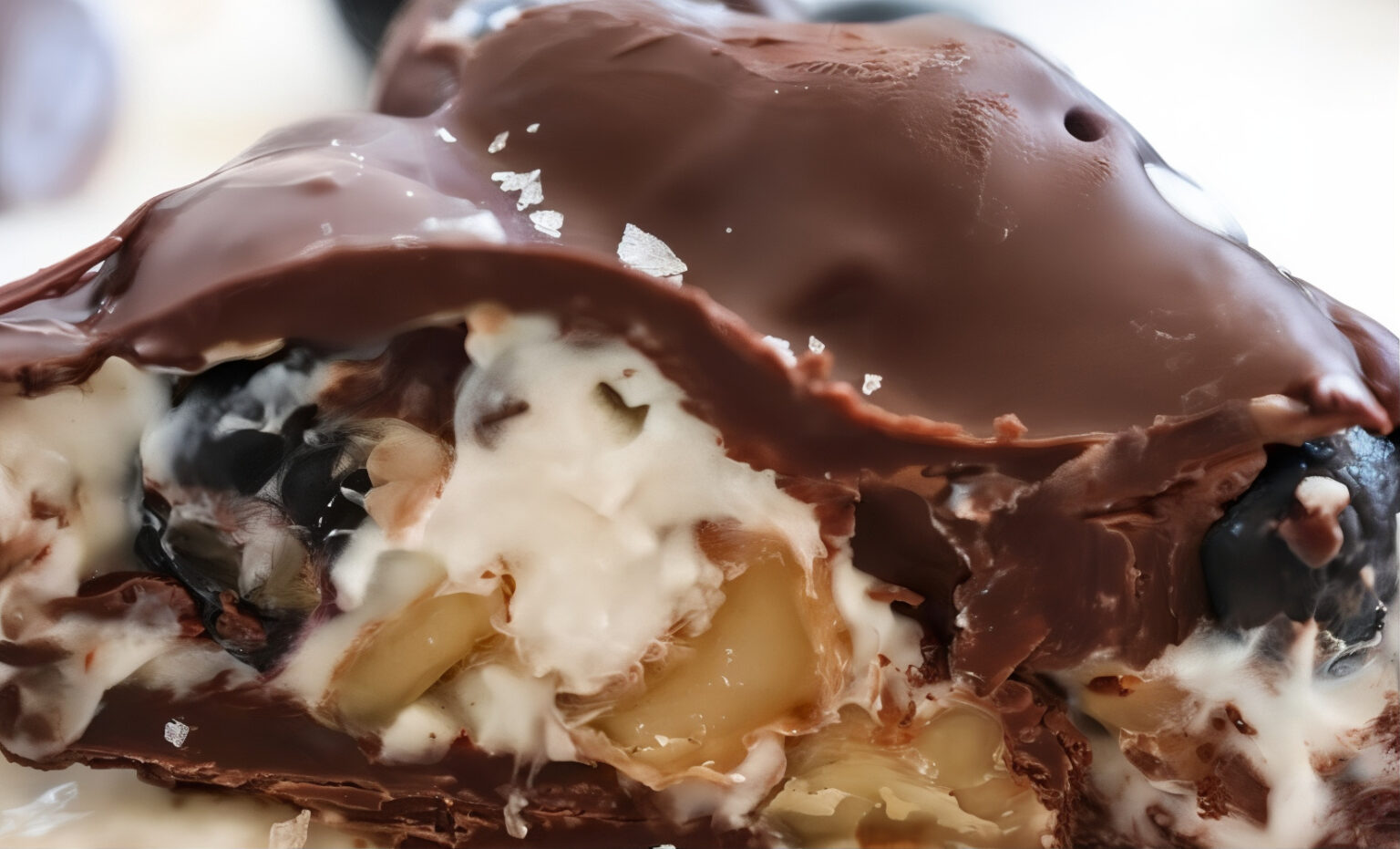 Blueberry Walnut Frozen Yogurt Clusters – Blended Bites
