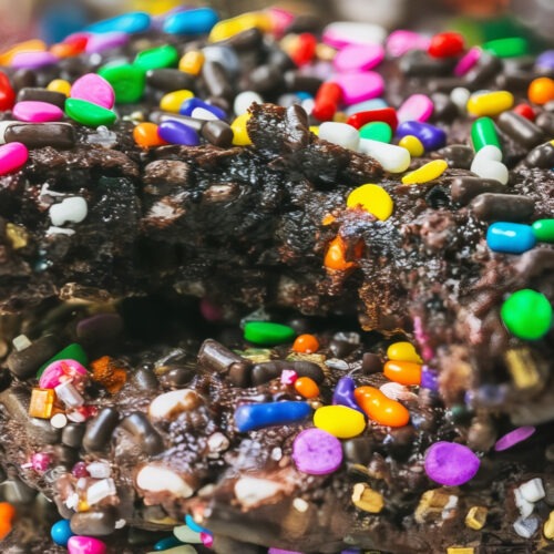 Healthy Chocolate Sprinkle Cookies – Blended Bites