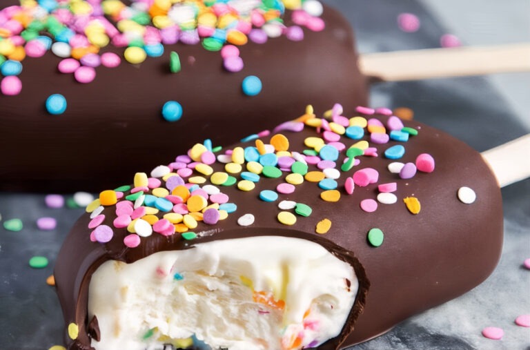 Funfetti Protein Ice Cream Bars – Blended Bites