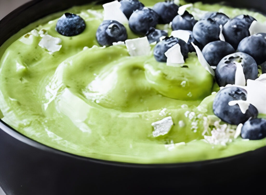 Green Protein Smoothie Bowl For One – Blended Bites
